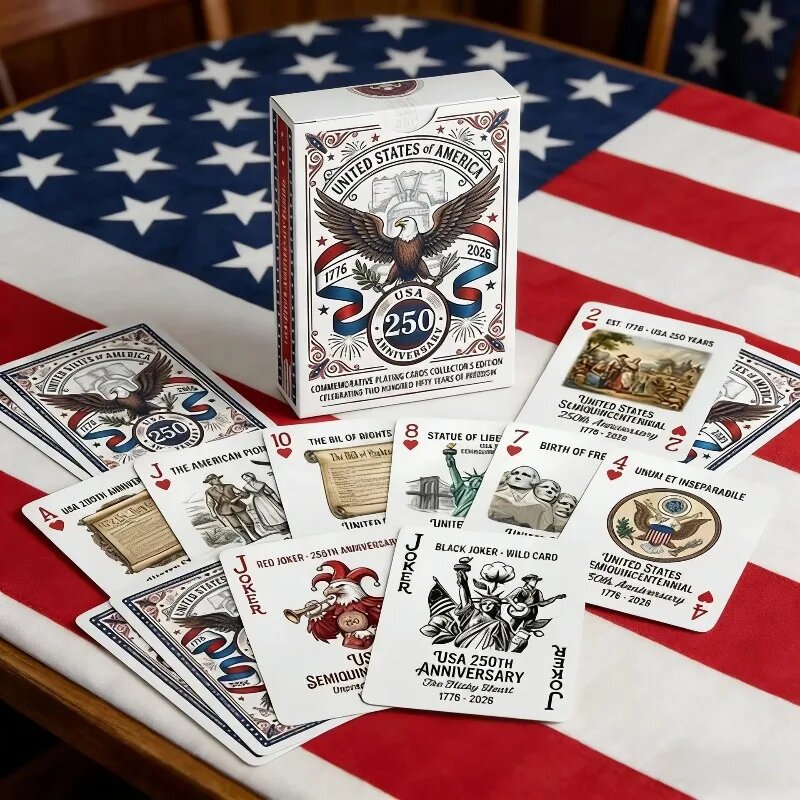 Игральные карты USA 250th Anniversary, Цвет: 1box