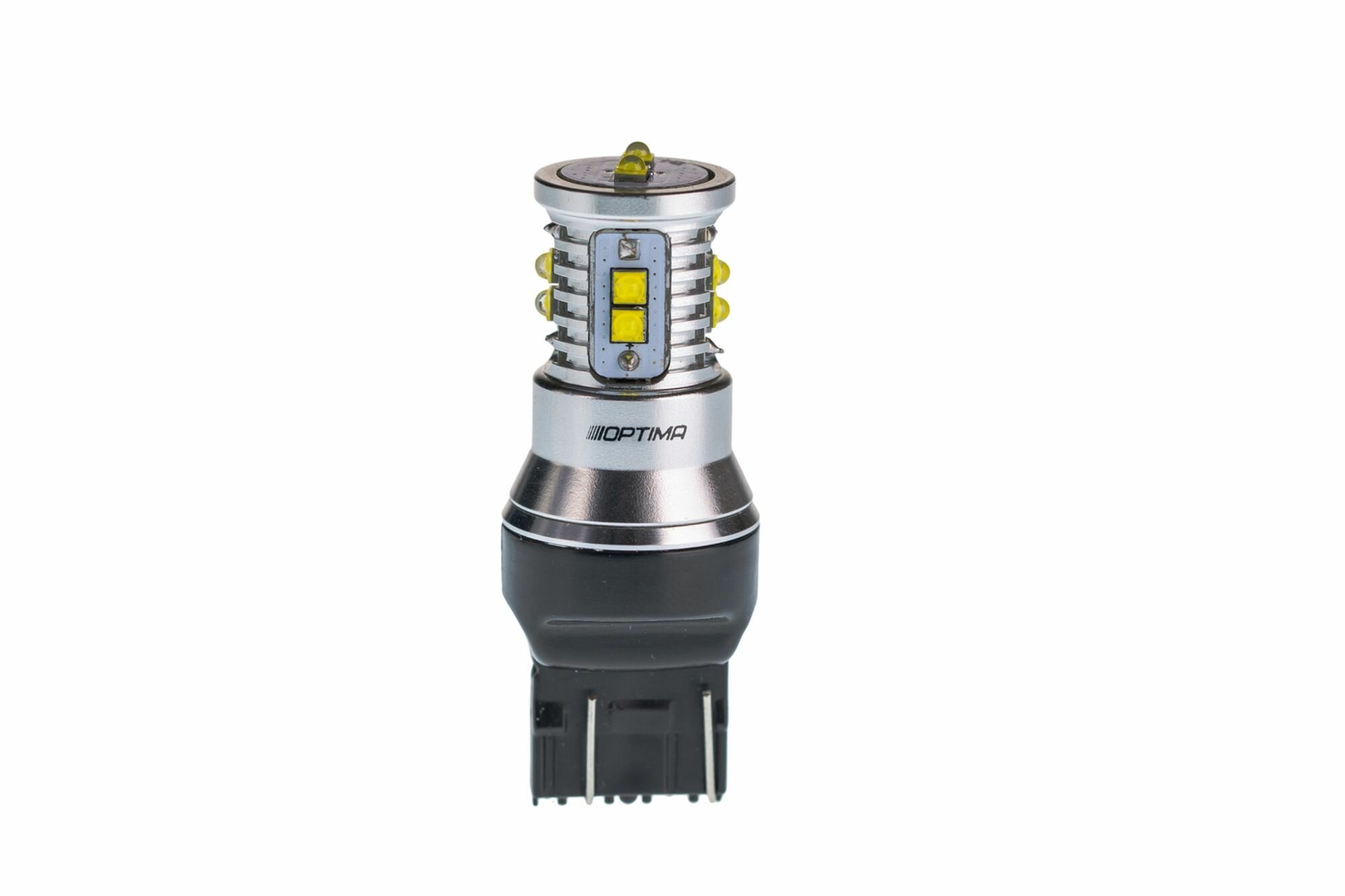 Светодиодная лампа Optima MINI-CREE, CAN, CREE XB-D*10, 5500K, 12-24V, (W3X16g), двухконтактная, 1 лампа