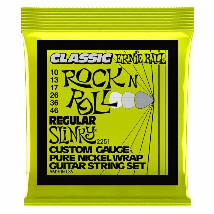 Струны для электрогитары Ernie Ball 2251