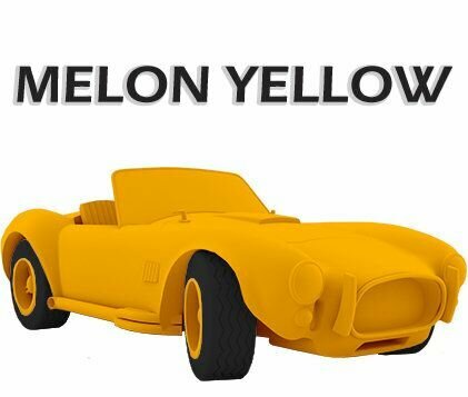 Желтый колер для жидкой резины Larex, Plasti Dip на 5 л. готового материала - Melon Yellow