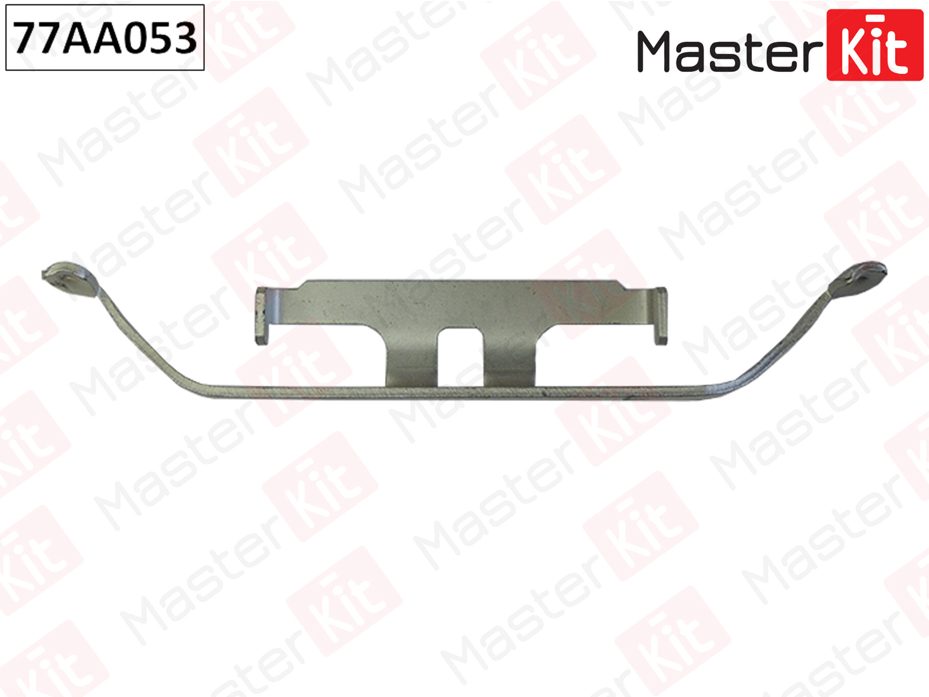 Комплект установочный тормозных колодок BMW 1F20F213F30F804F32F82 10- MasterKit 77AA053