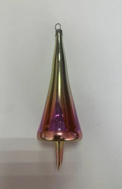 Елочная игрушка Колокол, "глинка"