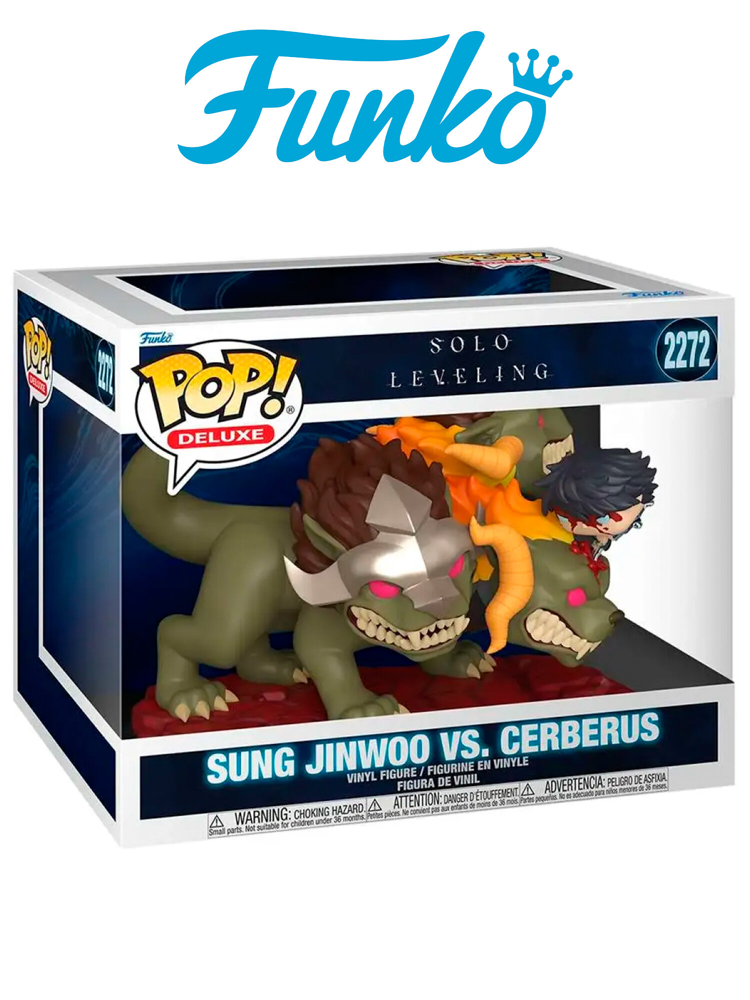 Фигурка Funko POP! Sung Jinwoo vs. Cerberus (2272) Solo Leveling