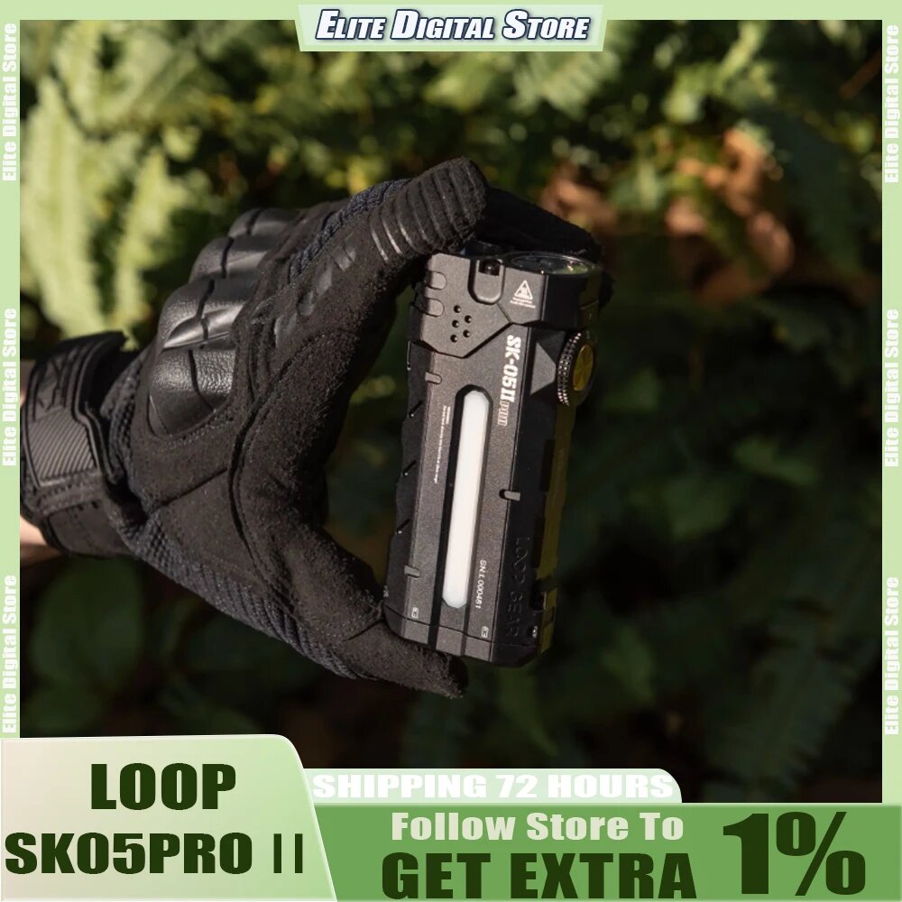 Фонарь LOOP GEAR SK05 PRO II черный — фото 1