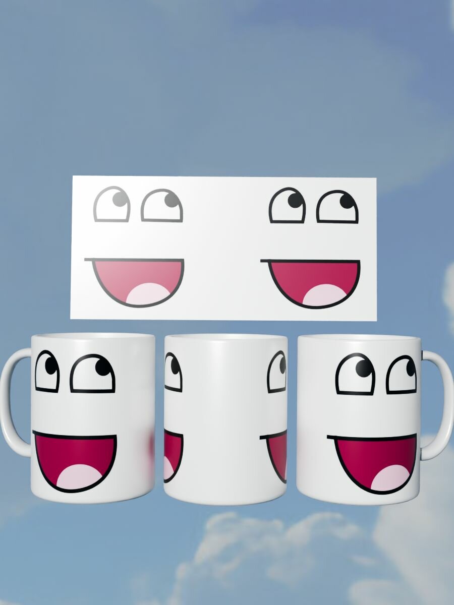 Кружка лицо роблокс roblox