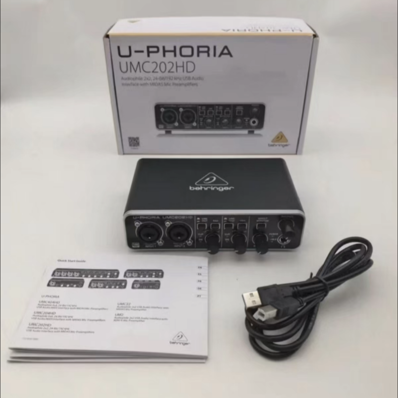 Внешняя звуковая карта Behringer UMC202HD