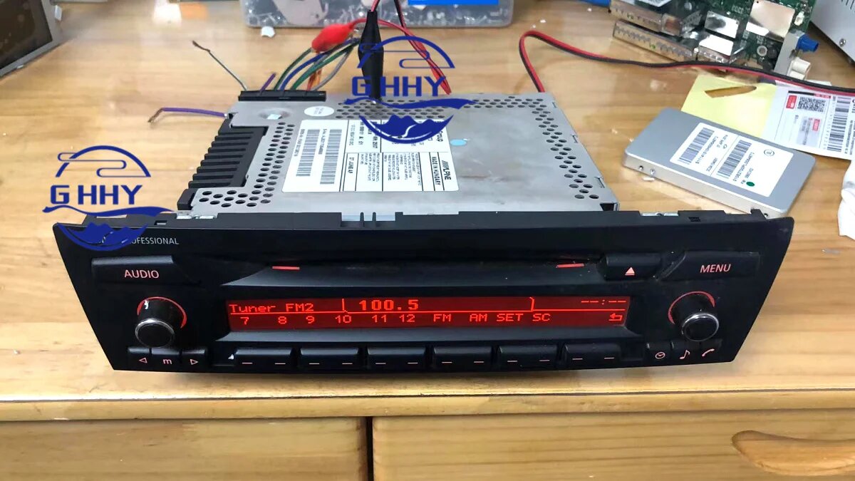 Профессиональное радио для Alpine BMW Group E60 E84 E87 E90 E91 MP3 Bluetooth-телефон CD-плеер CD73 6512 9302155 -01 9343207 -01 LCD
