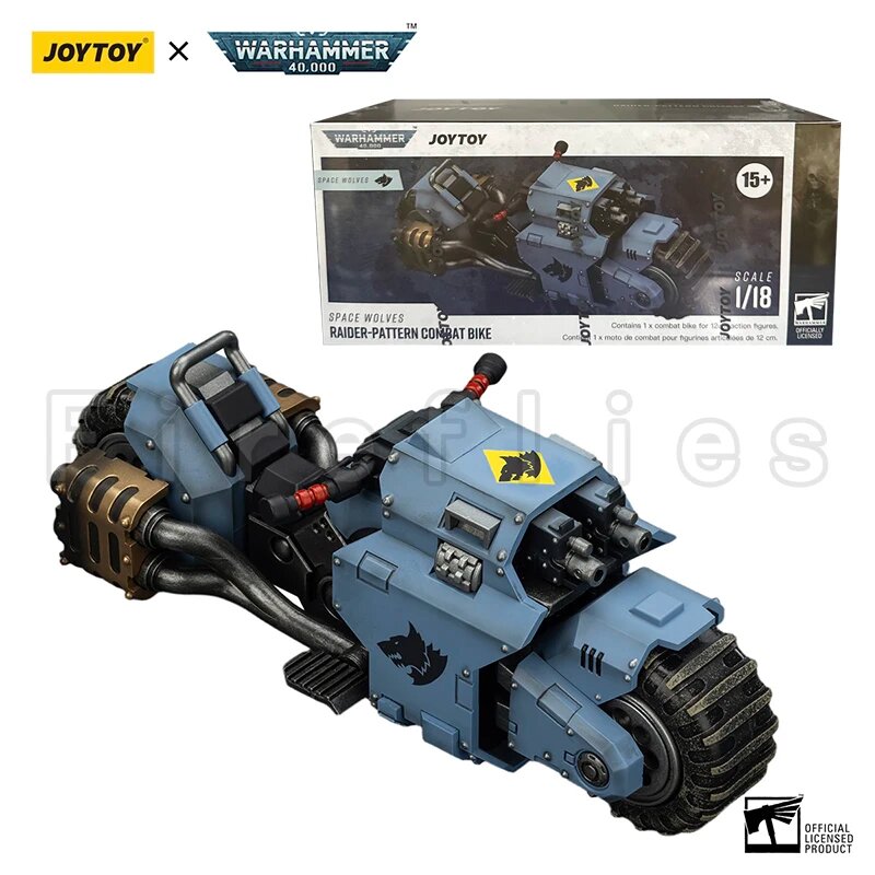 JOYTOY 1/18 Фигурка 40K Blood Angels Space Wolves Боевой мотоцикл Space Wolves Bike