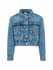 Куртка TOMMY HILFIGER Star-patch denim jacket, размер 128, синий