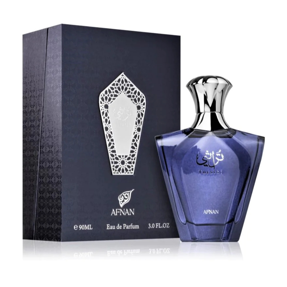 Afnan Turathi Blue 90 мл парфюмерная вода, мужские, цитрусовые, фужерные
