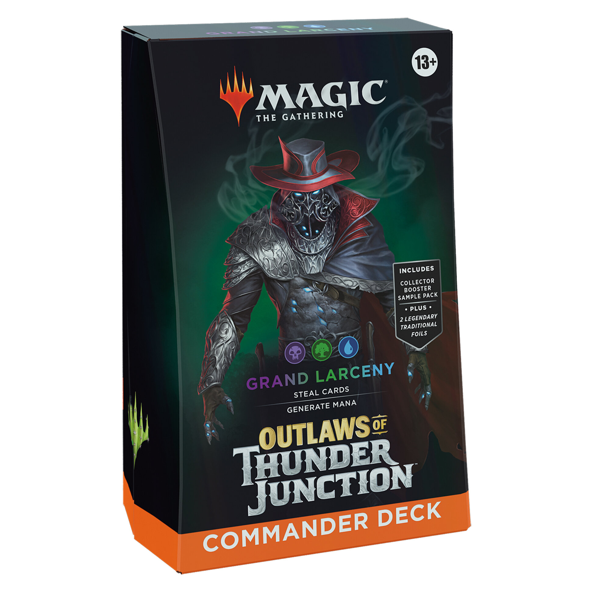 Magic The Gathering: Колода Commander Deck MTG Grand Larceny издания Outlaws of Thunder Junction на английском