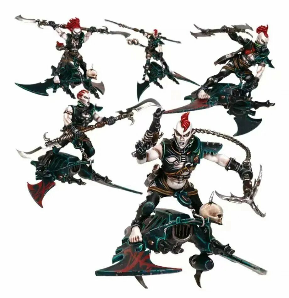 Смола вархаммер 40000 миниатюра Warhammer 40000 Dark Eldar Hellions миниатюры днд Фигурка для настольной игры