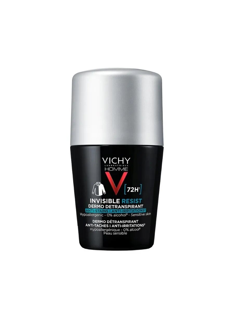 Дезодорант-антиперспирант Виши (Vichy) Homme Invisible Resis