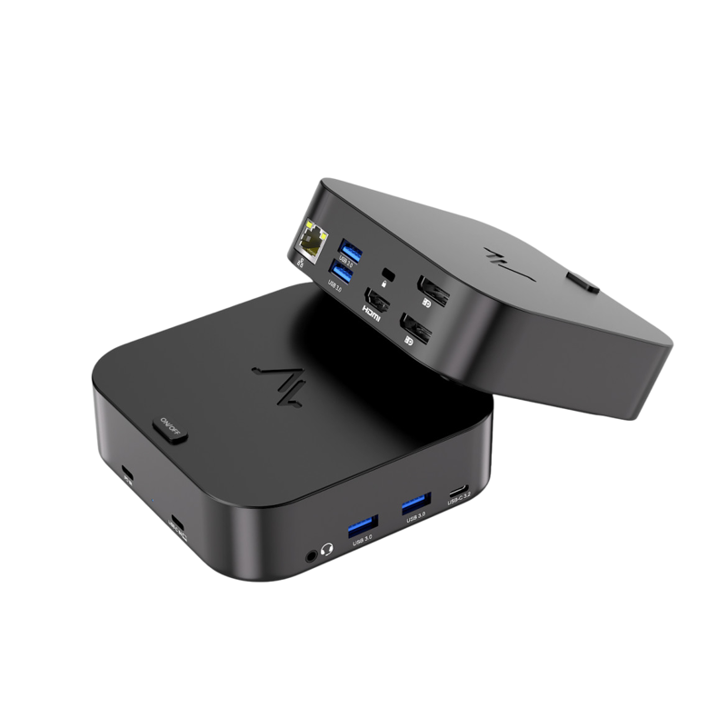 Док-станция Maibenben DS301, 4USB3.0, 3.5, RJ45, HDMI, 2DP (DS13RBE125)