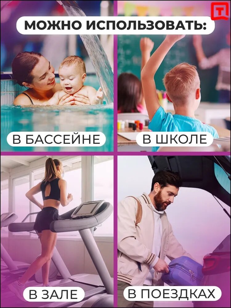 Аксессуары для плавания Мешок для мокрых вещей Универсальный Полиэстер Темно-синий — фото 1