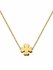 Колье LU Jewel, длина 35 см, золотой