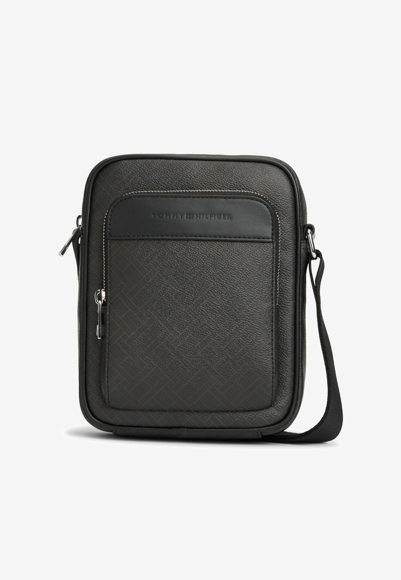 Сумка через плечо Tommy Hilfiger мужская, размер 16х5х21 см, цвет черный, AM0AM14138-GB6
