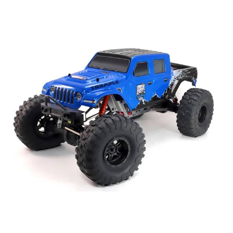 RGT 18100 TRAMPLE 1:10 1/10 2.4G 4WD Гусеничный электрический внедорожник Все terreno радиоуправляемая модель машины RTR Серый Синий Зеленый EX18100