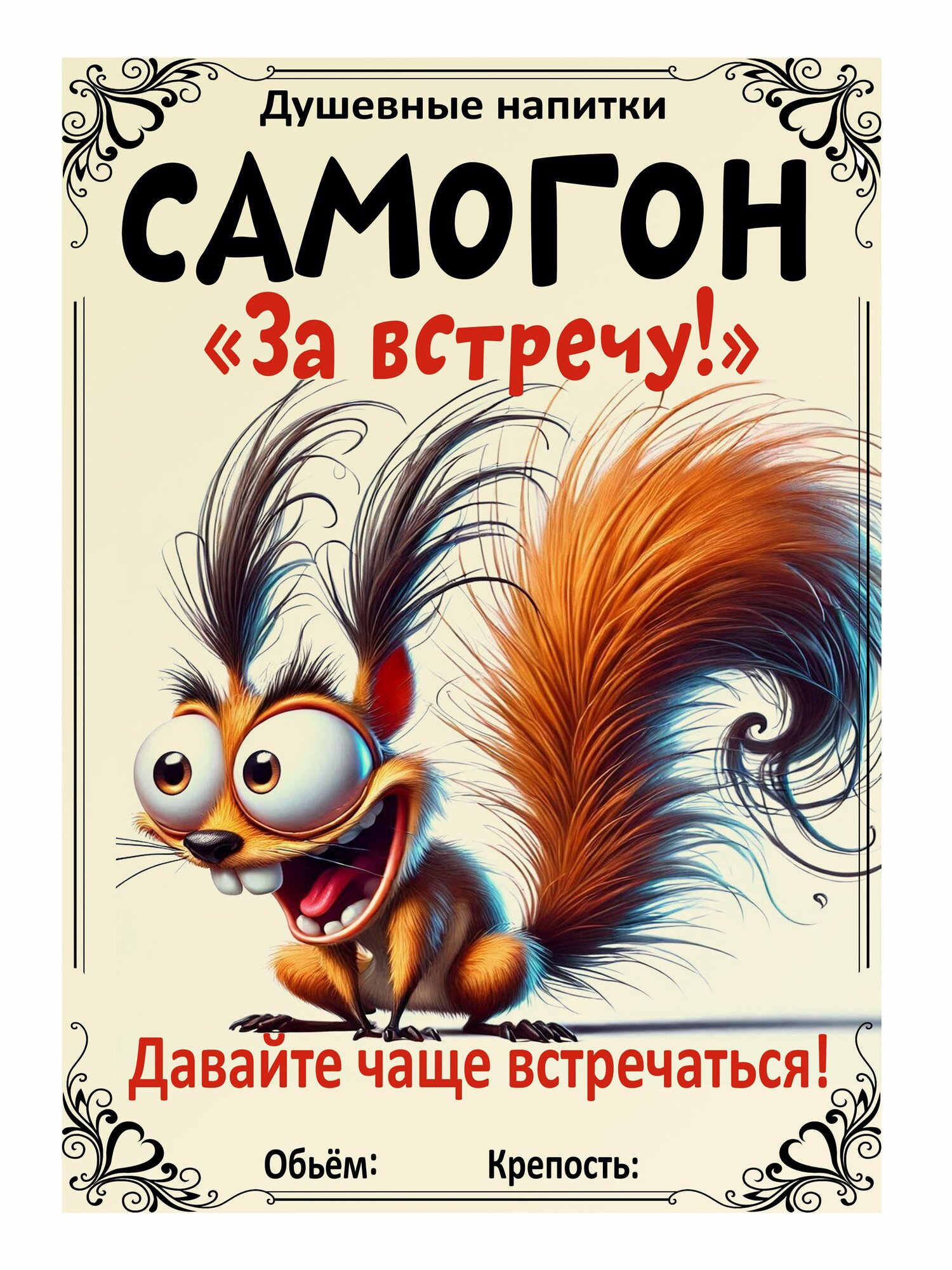 Этикетки - наклейки для бутылок домашнего самогона на самоклеящейся основе. /10х7 см