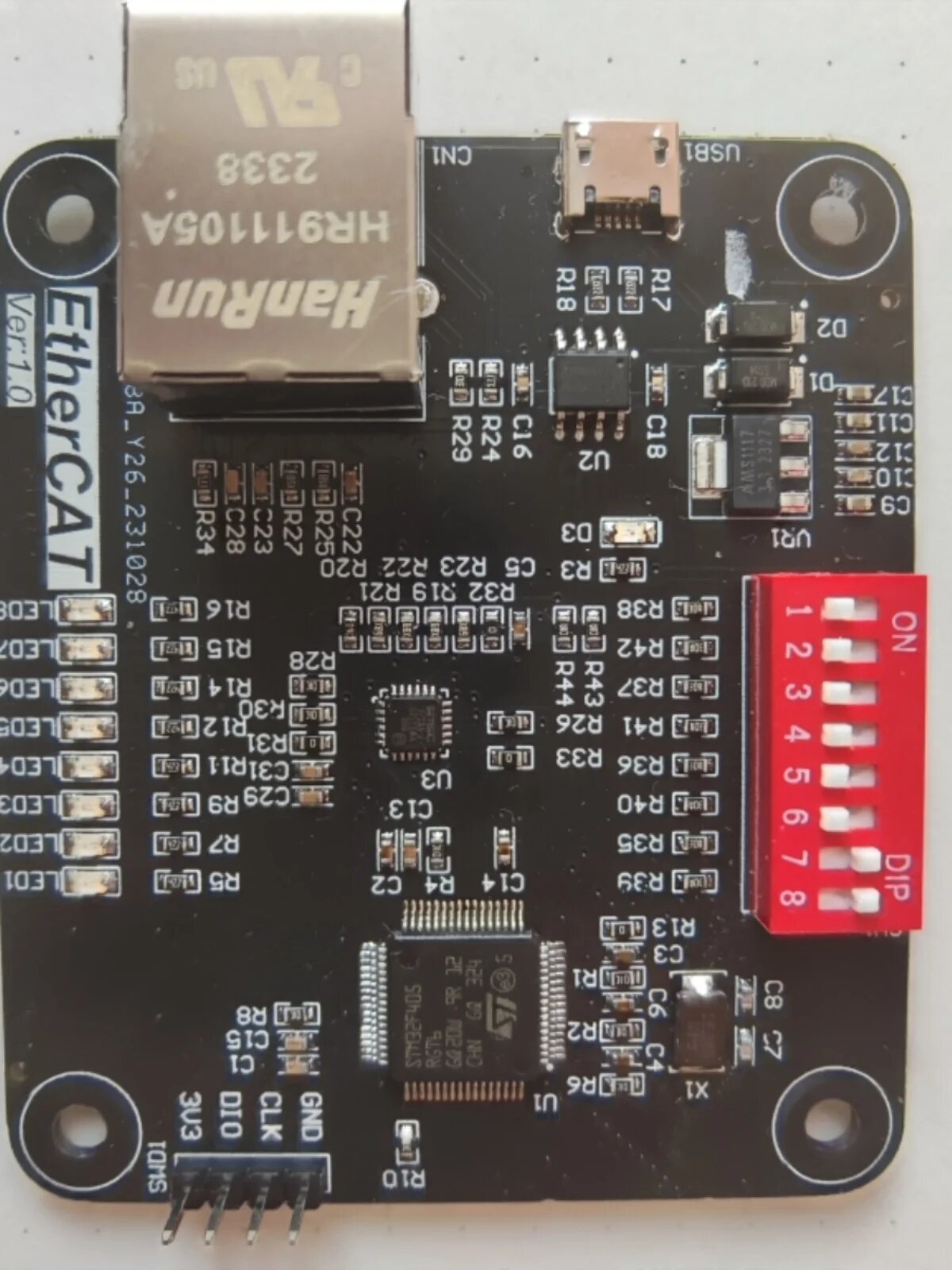 EtherCAT плата управления двигателем PMSM/BLDC/FOC A, Type 1 — фото 1