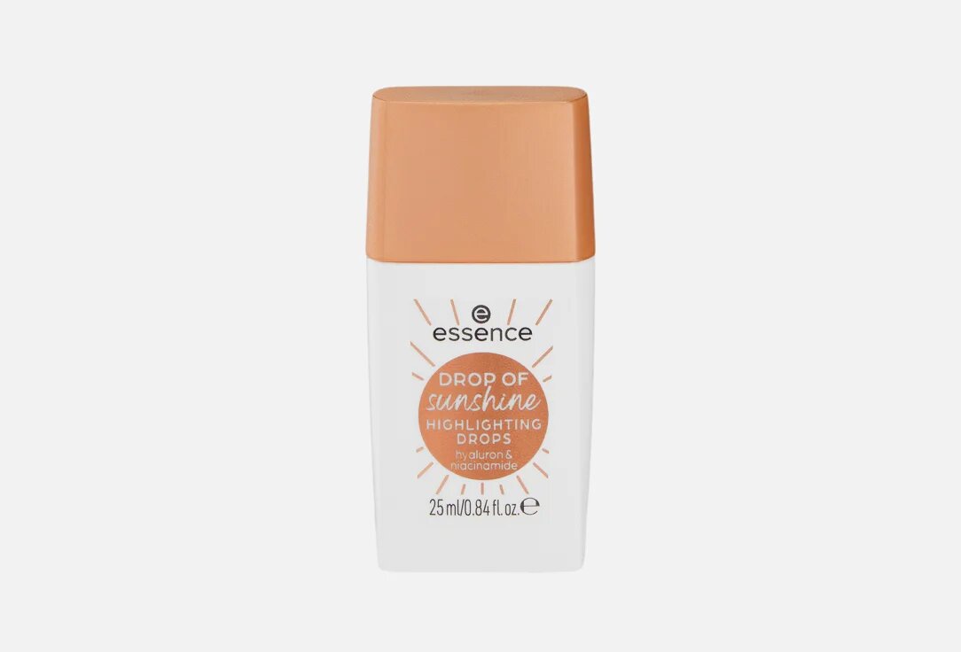 Essence Drop of sunshine highlighting drops Жидкий хайлайтер для лица 25 мл