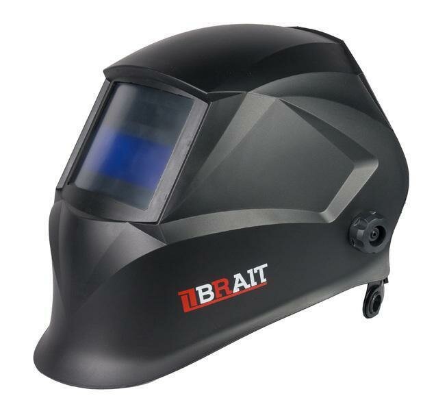 Маска сварщика BRAIT BR ST100 Хамелеон (13DIN, экран 91х39мм, солн. бат.)