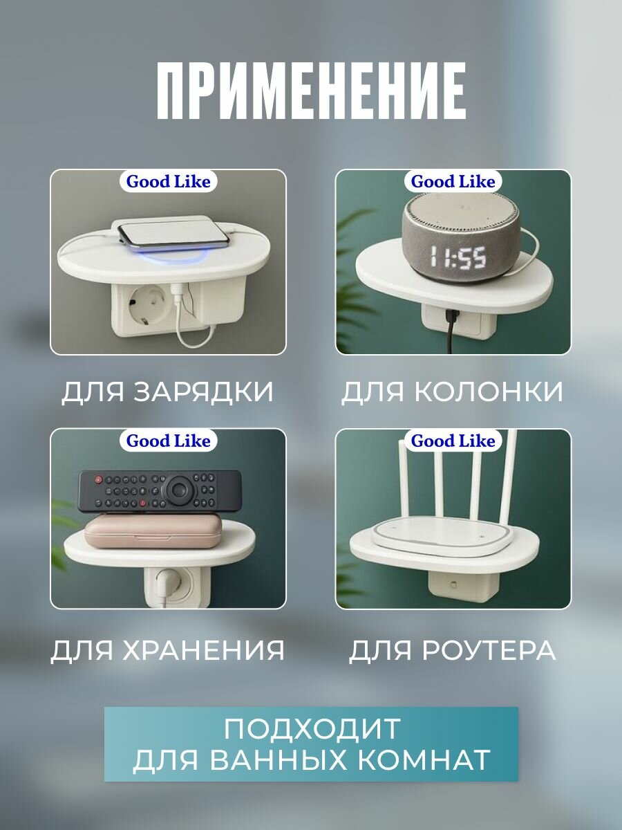 Полка для роутера на стену — фото 1
