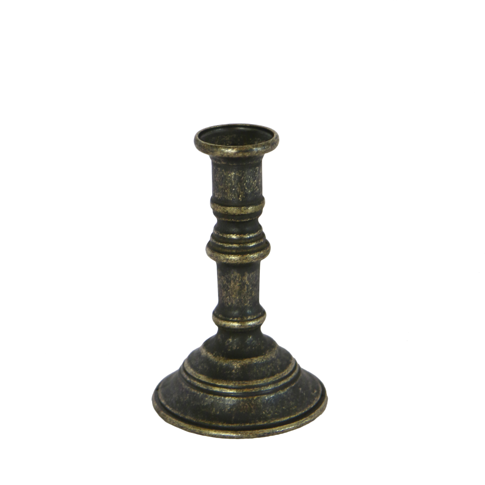 Настольный подсвечник Alberti Livio Impero, металл, 14см, цвет бронза