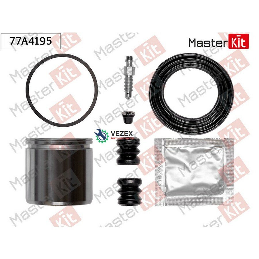 MASTERKIT 77A4195 Ремкомплект тормозного суппорта+поршень Citroen JUMPY (U6U) 1994 - 2006 Masterkit