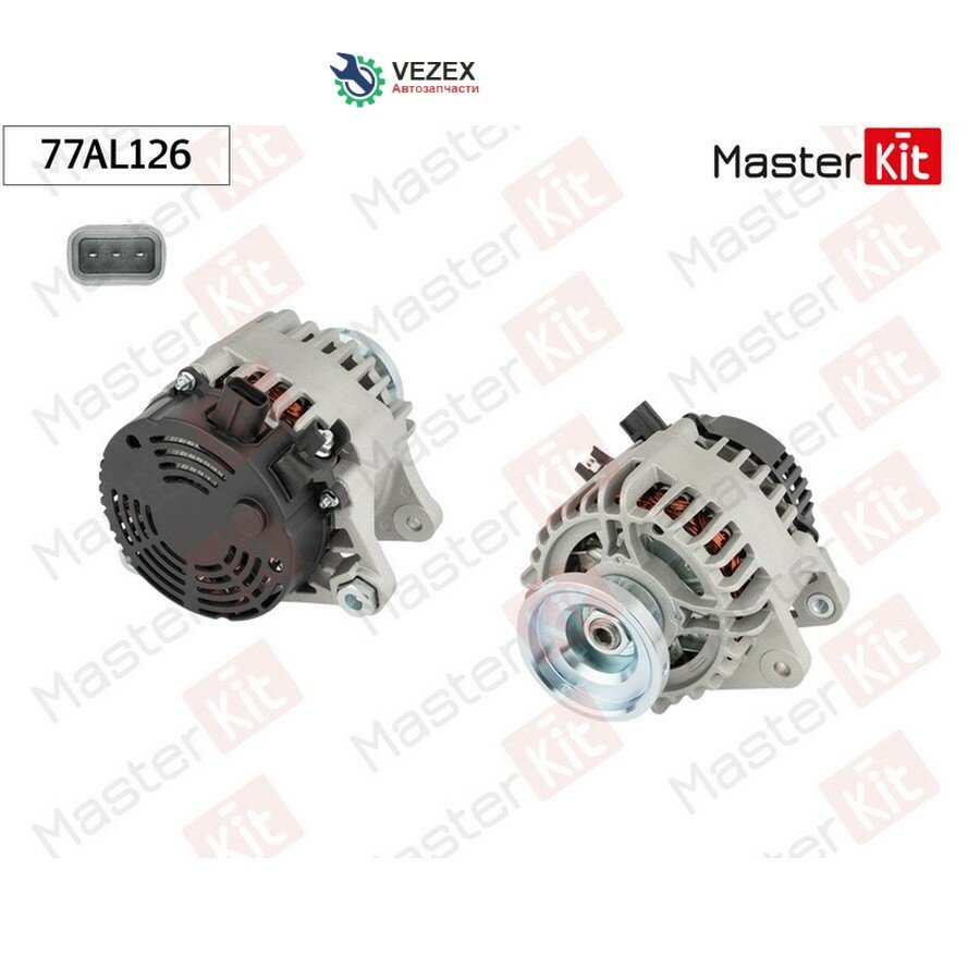 MASTERKIT 77AL126 Генератор FORD FOCUS II 1.6 1.8TDCi 77AL126