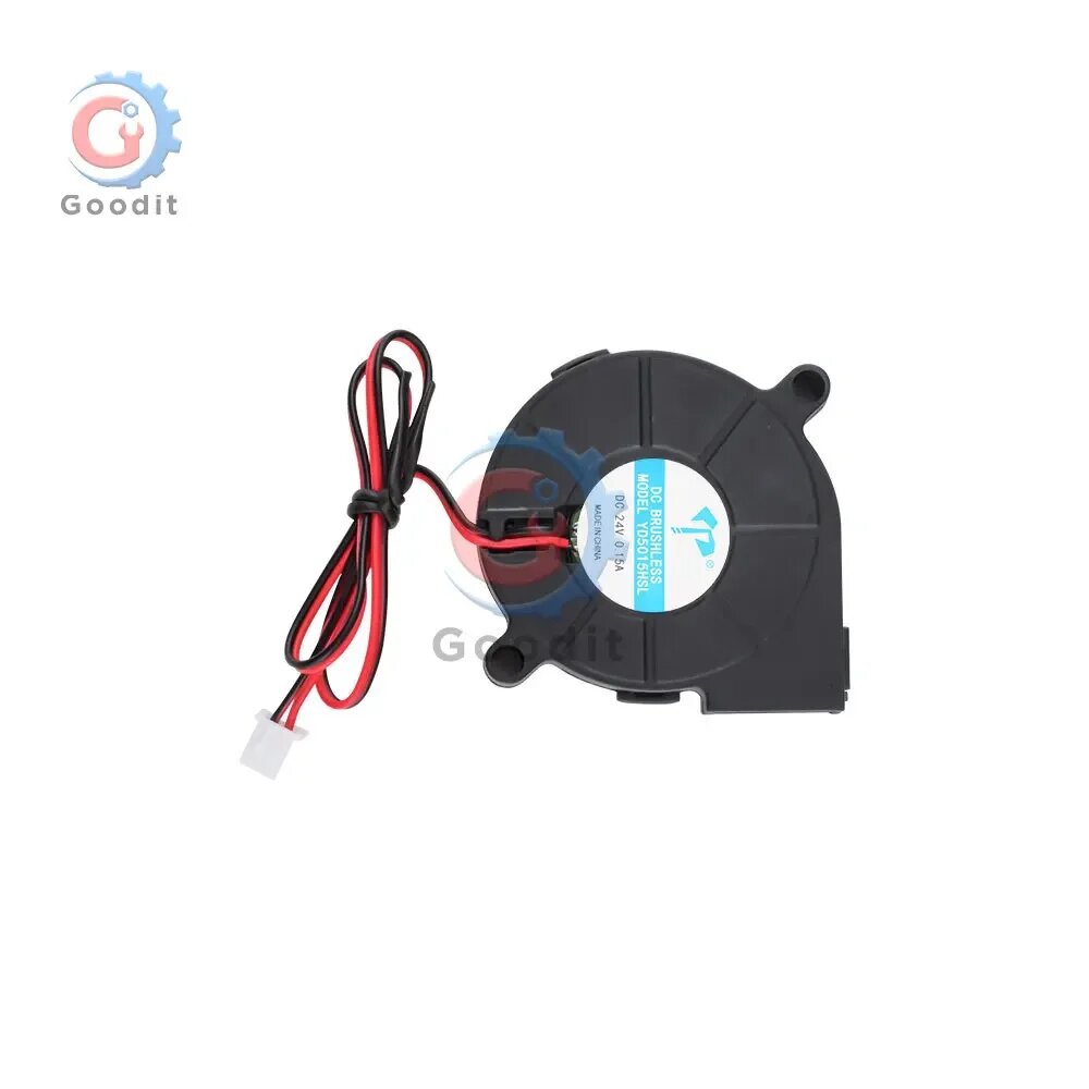 Gaqqee 5015 Cooling Turbo Fan для 3D-принтера 5015 24V
