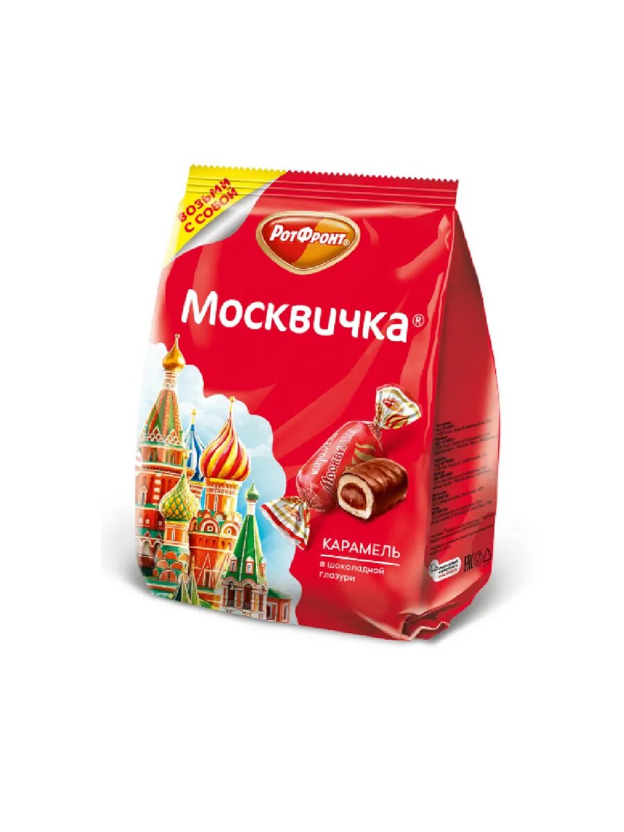 Красный Октябрь Конфеты Москвичка в шоколаде, 1 кг
