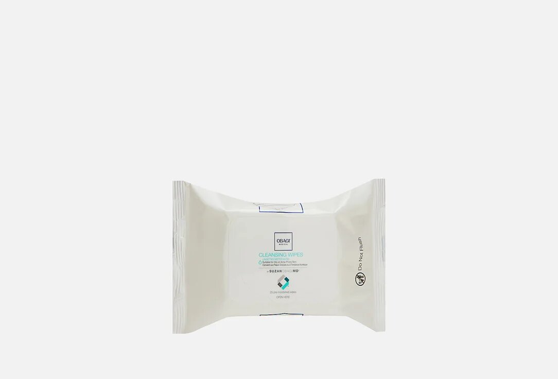Obagi ACNE CLEANSING WIPES by SUZANOBAGIMD Салфетки для проблемной кожи очищающие 25шт 25шт