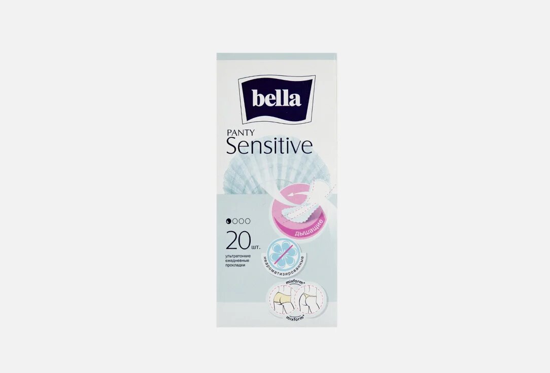 Bella sensitive Супертонкие ежедневные прокладки 20шт