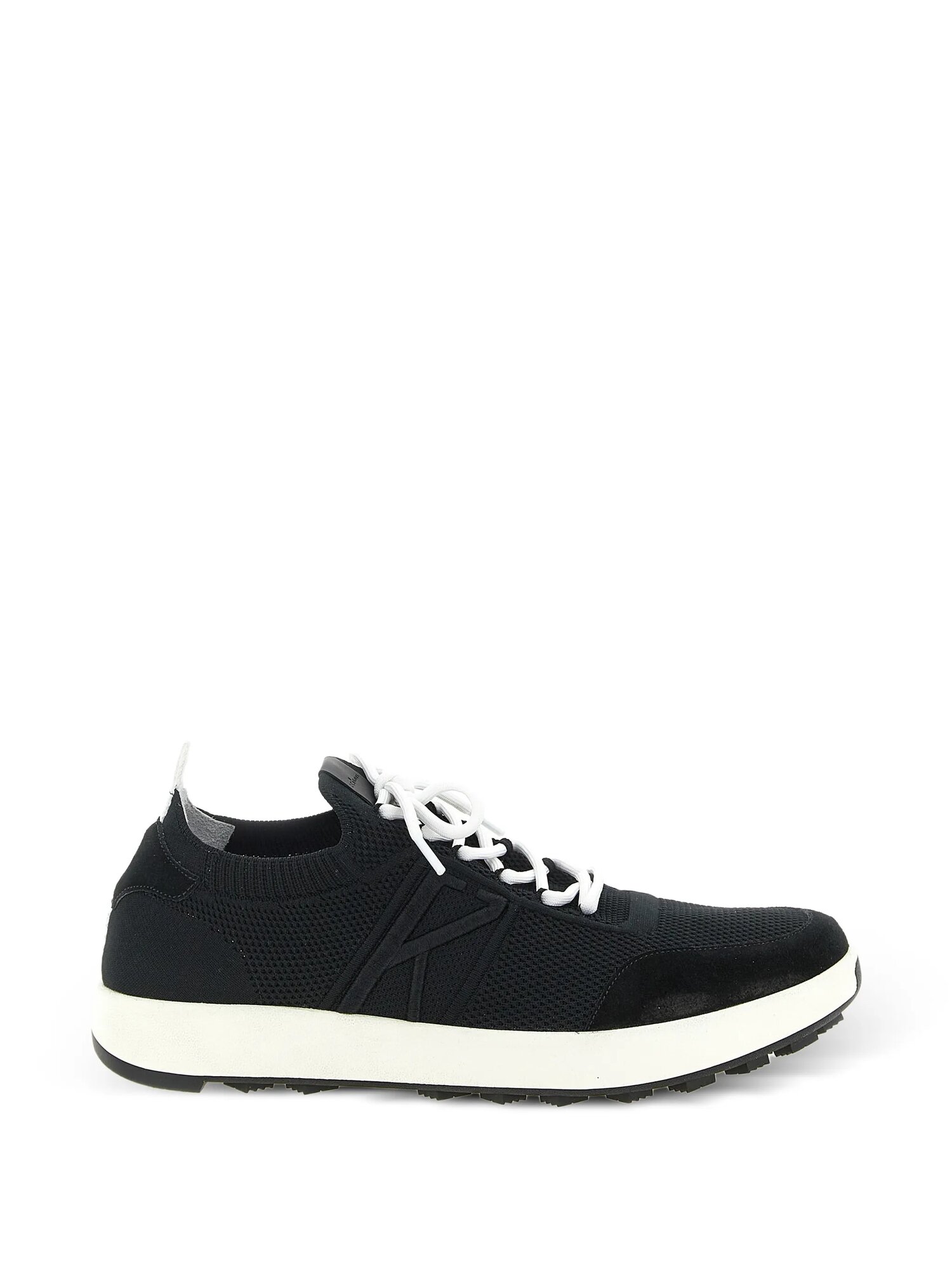 Кроссовки Kiton Suede-trim slip-on sneakers
