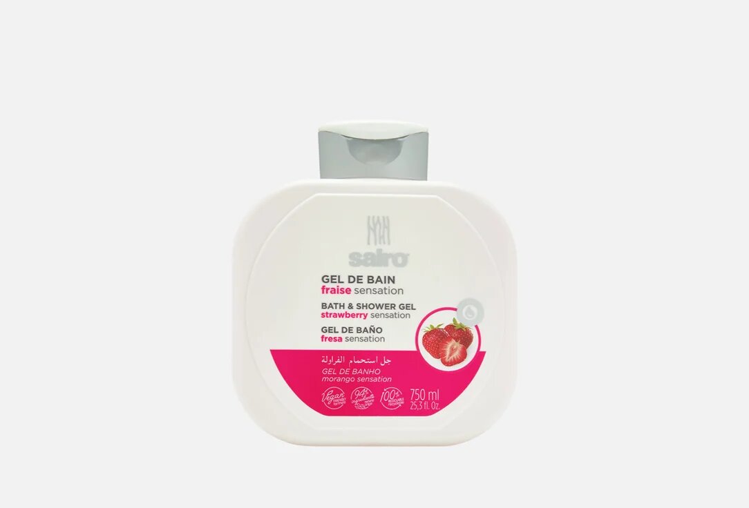 SAIRO STRAWBERRY SENSATION Гель для душа 750мл