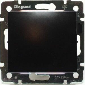 Legrand Valena черный Перекрестный Переключатель 770307