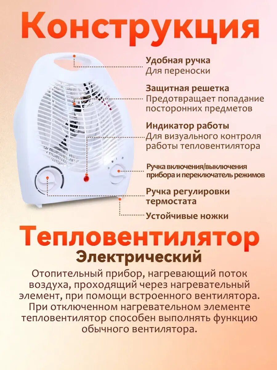 Обогреватель для дома тепловентилятор — фото 1