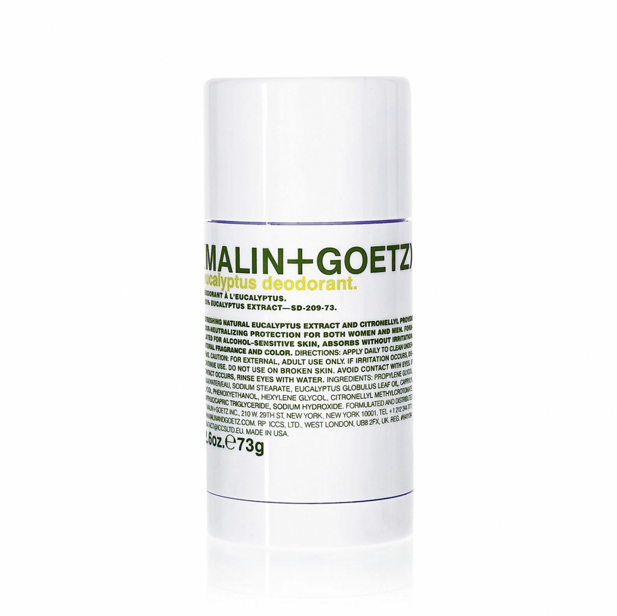 MALIN+GOETZ Натуральный дезодорант Eucalyptus Deodorant 73 г