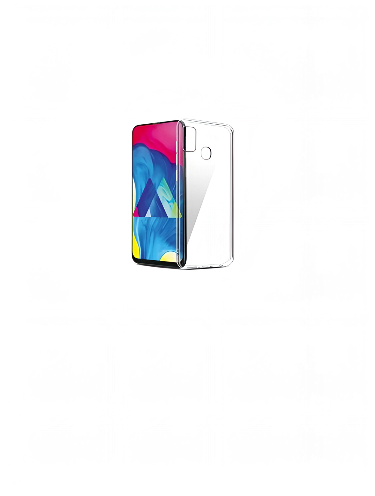 Чехол силиконовый для Samsung Galaxy M21/ M30S (2019), прозрачный