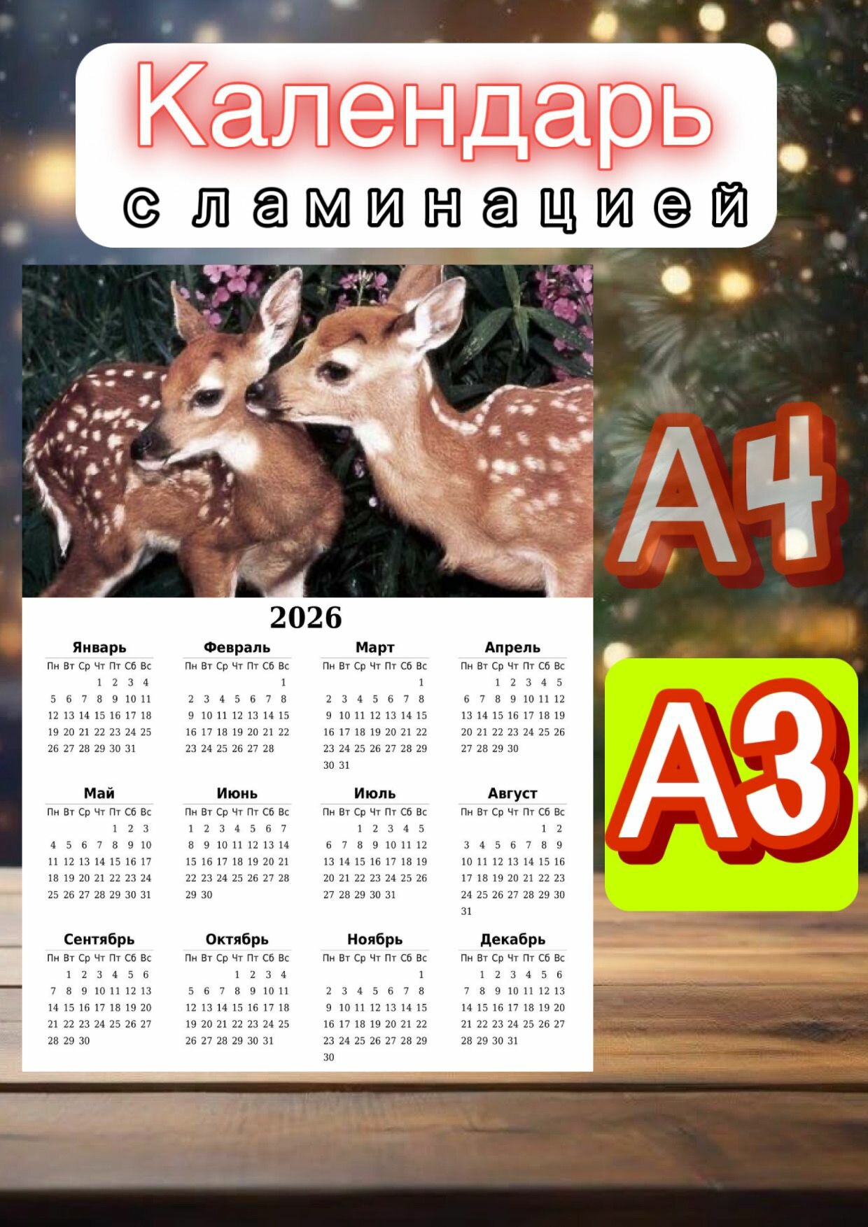 Календарь А3