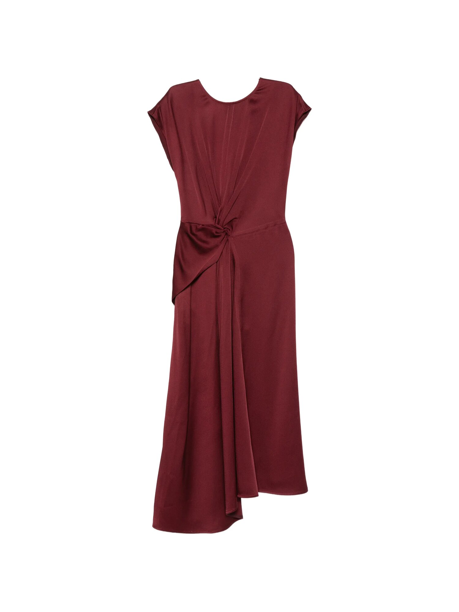 Платье Aria twist-detail midi dress