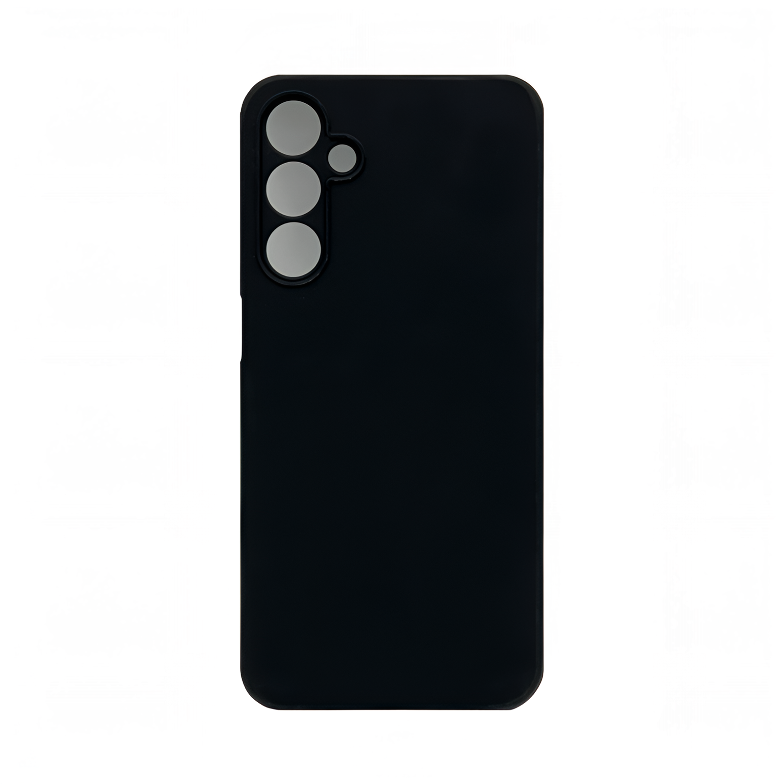 Чехол-накладка для Samsung A35 противоударный, черный, матовый