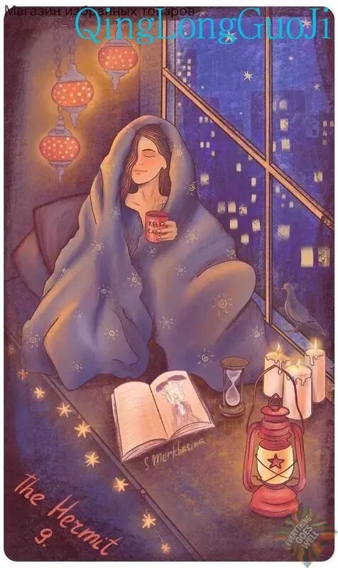 Карты таро"Everyday Women"tarot,12X7CM