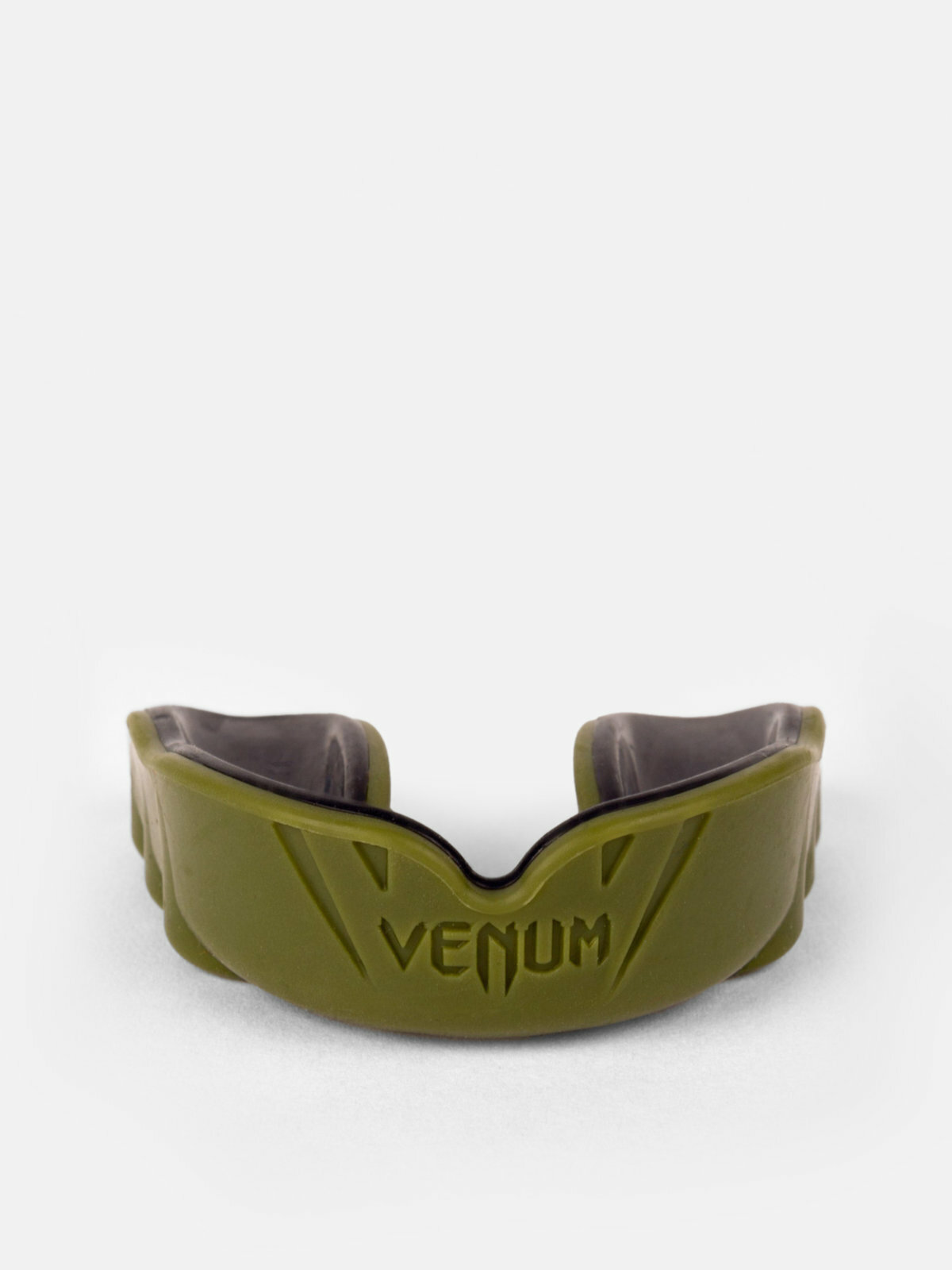 Капа боксерская Venum Challenger Khaki/Black, чехол в комплекте