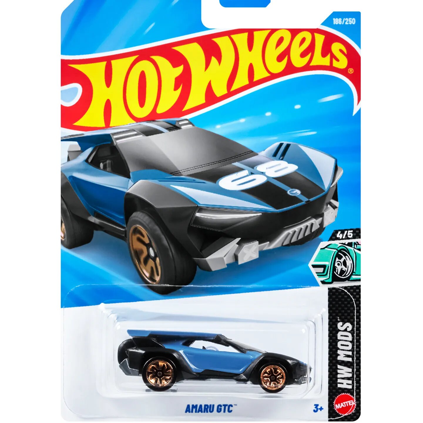 Hot Wheels Eggshelleracer, Цвет 103