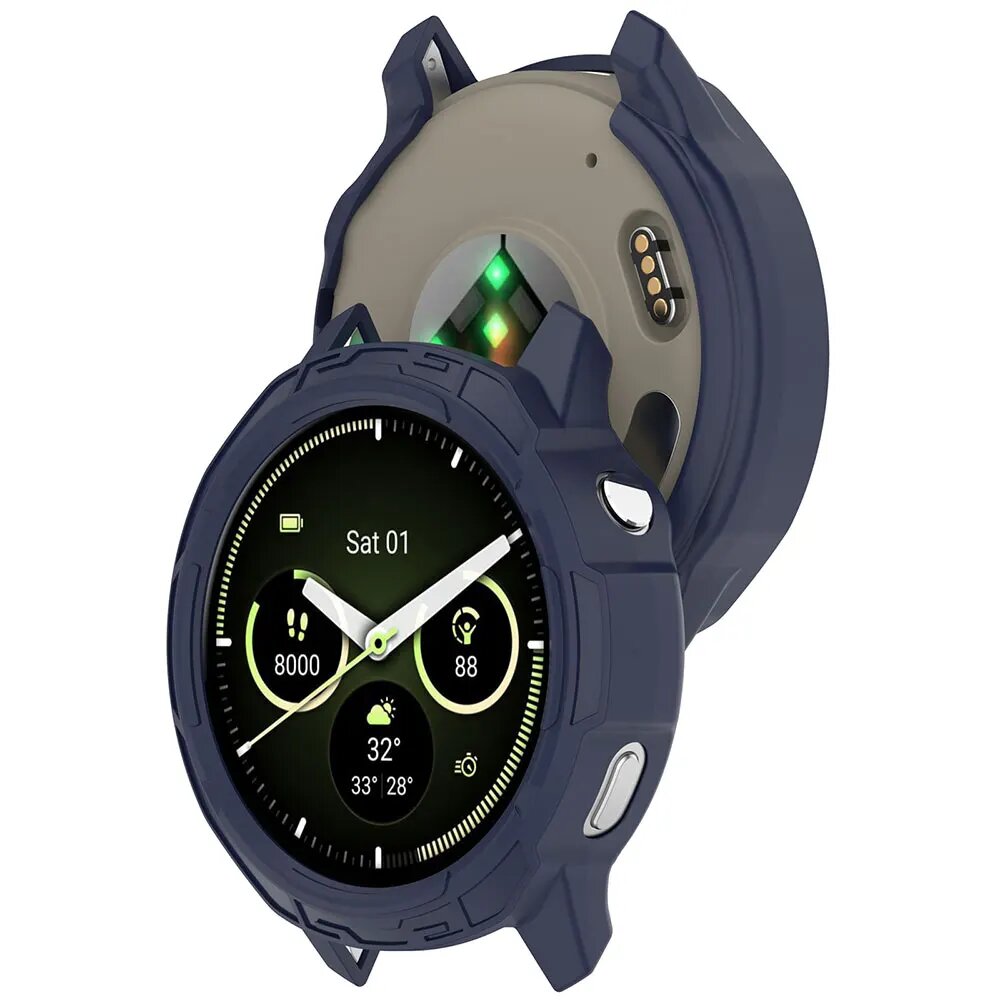 Чехол для Garmin Venu 4 41/45 мм, синий