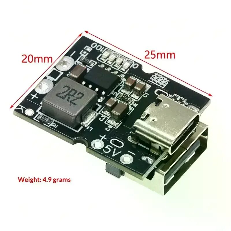 Type-C USB 5V 2A Boost Модуль A2 — фото 1