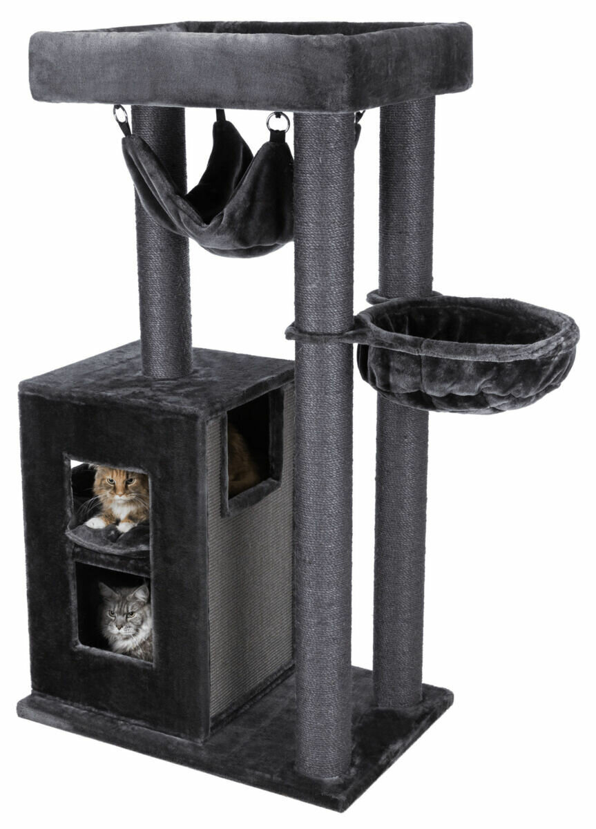 Домик для кошки Amadeus XXL, 163 см, серый, Trixie