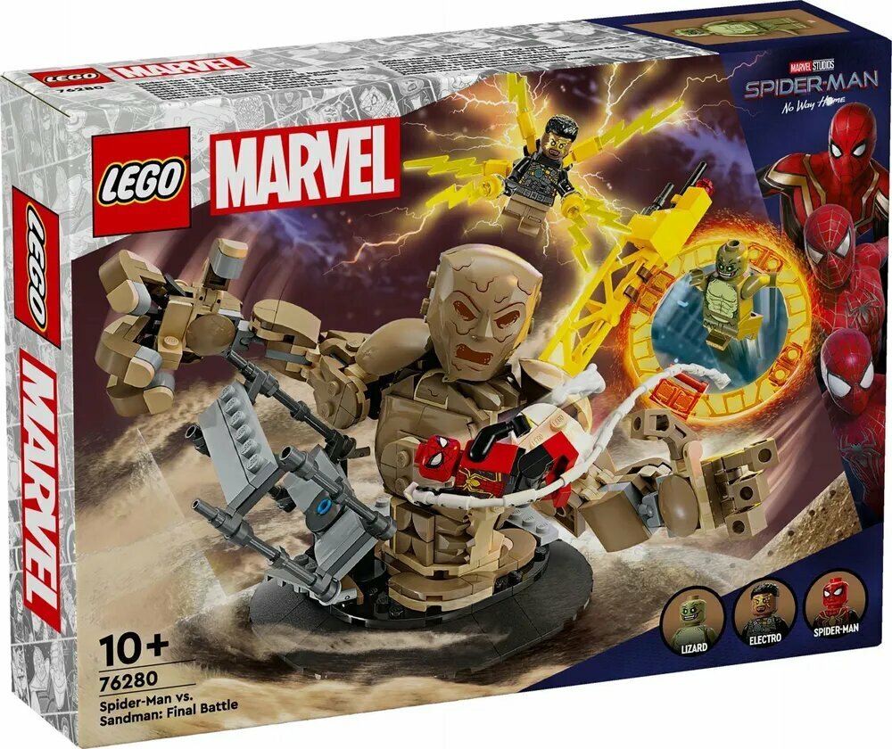 LEGO Marvel Super Heroes 76280: Spider-Man vs. Sandman: Final Battle (Человек-паук против Песочного человека: Последняя битва)